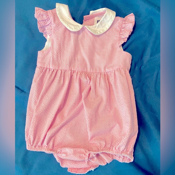 One Pieces | Pink Gingham Baby Girl Outfit | Poshmark